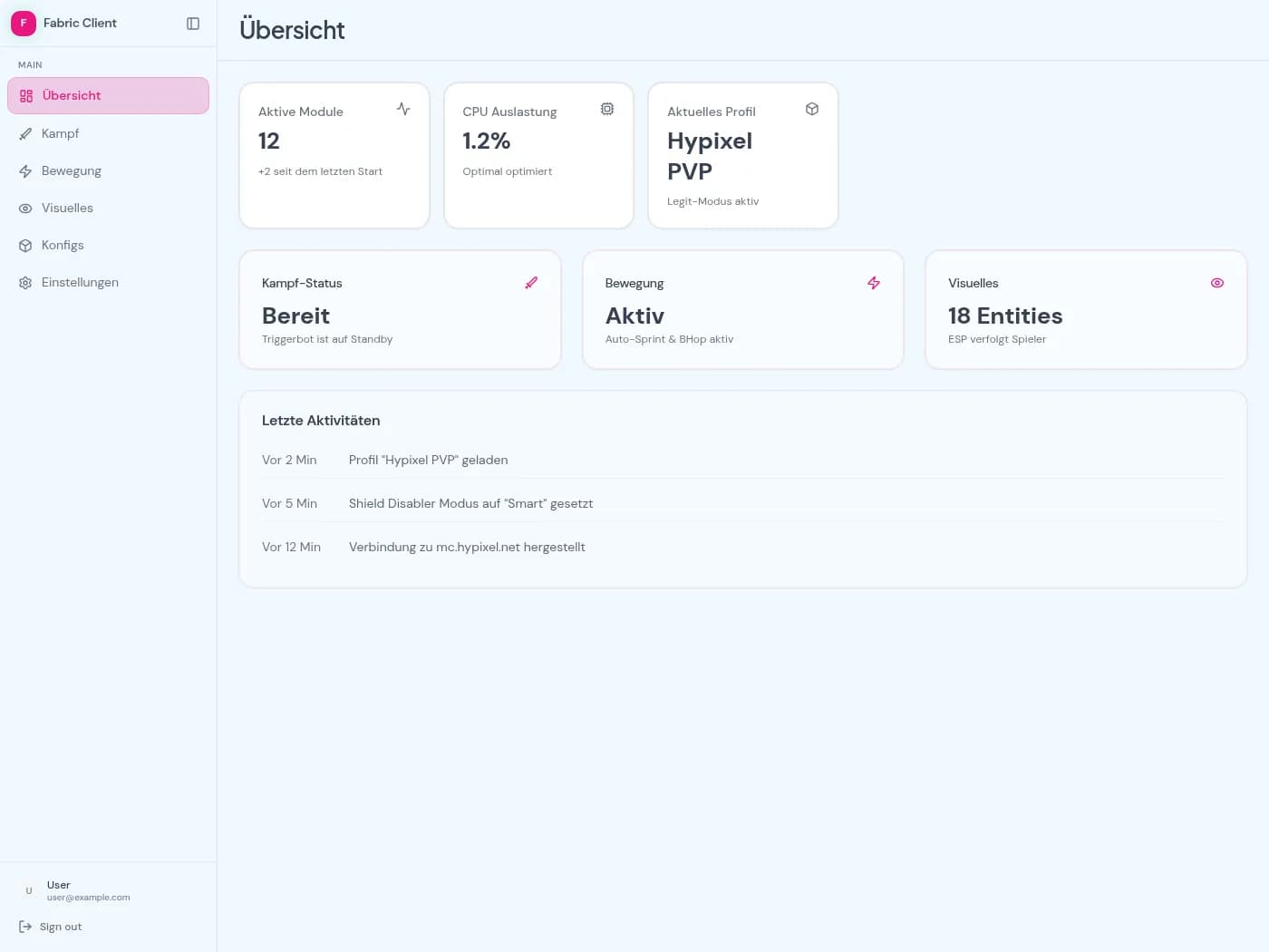 Fabric Hack Client