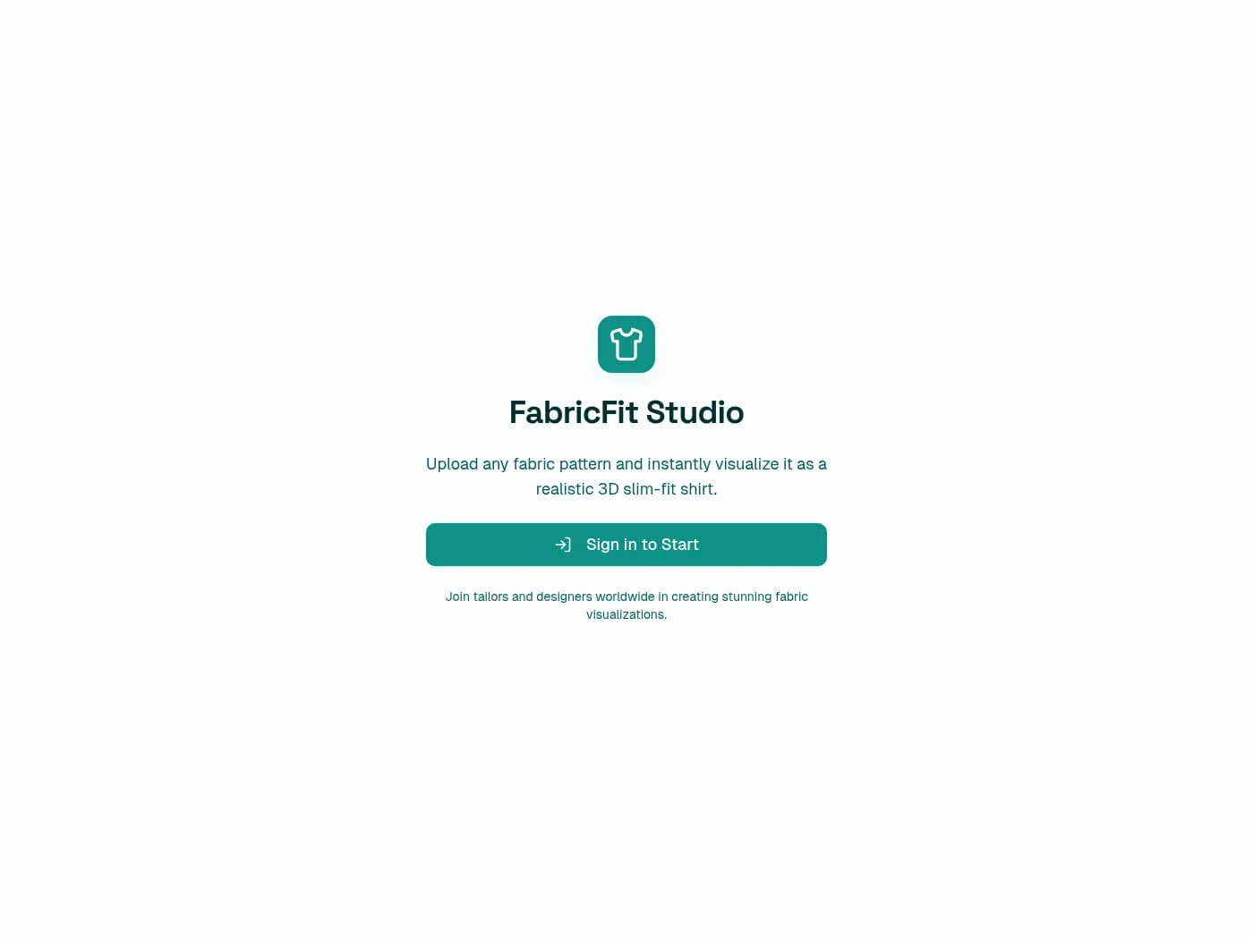 FabricFit Try-On Studio