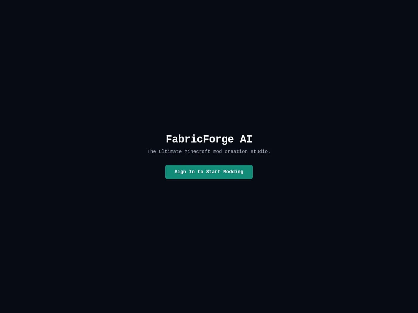 FabricForge AI Studio