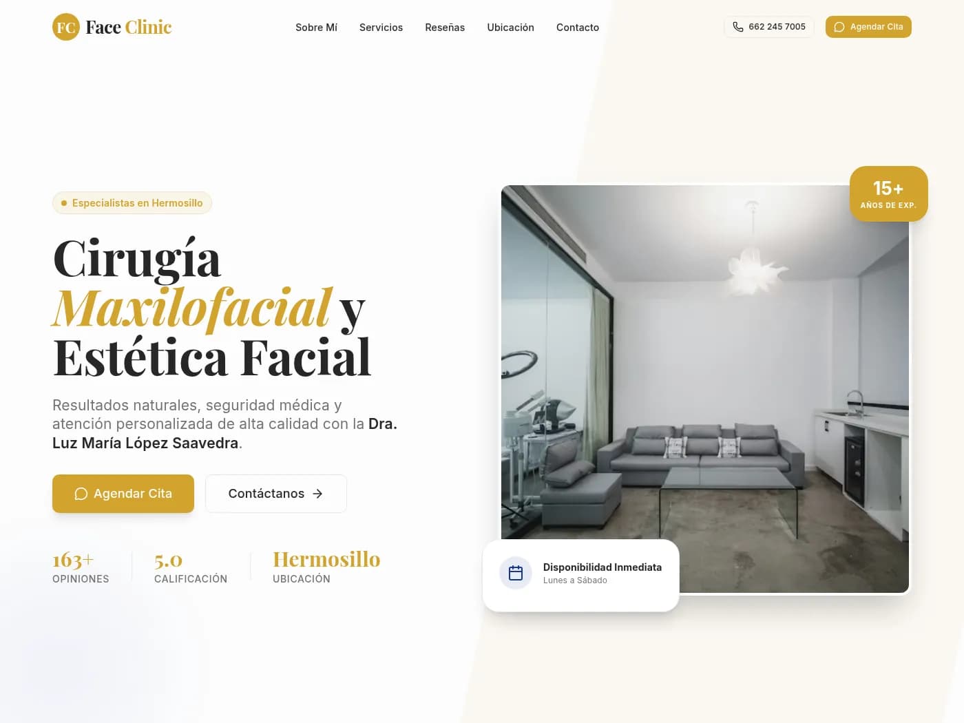 Face Clinic Landing