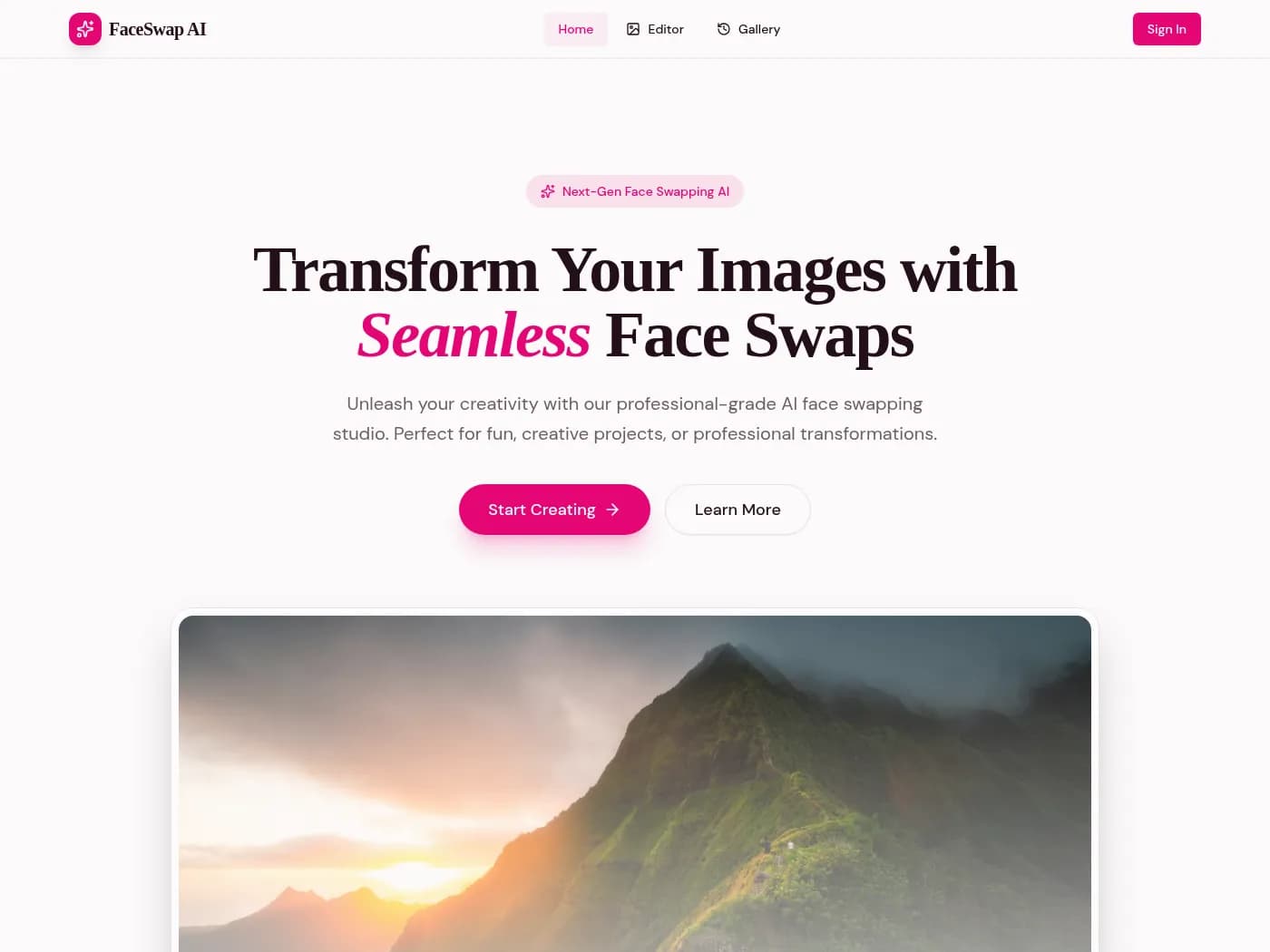 FaceSwap AI Studio