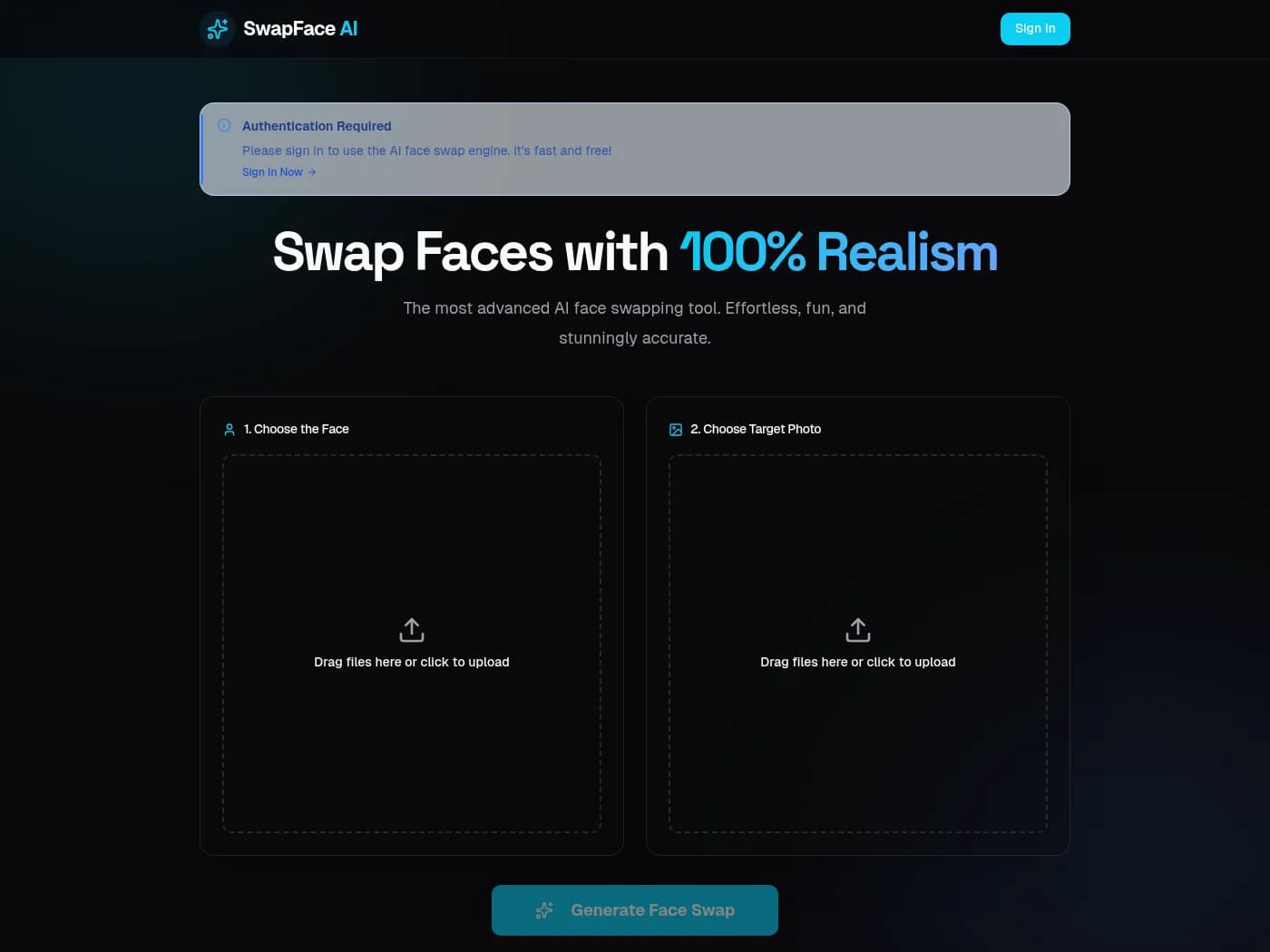 SwapFace Photo App