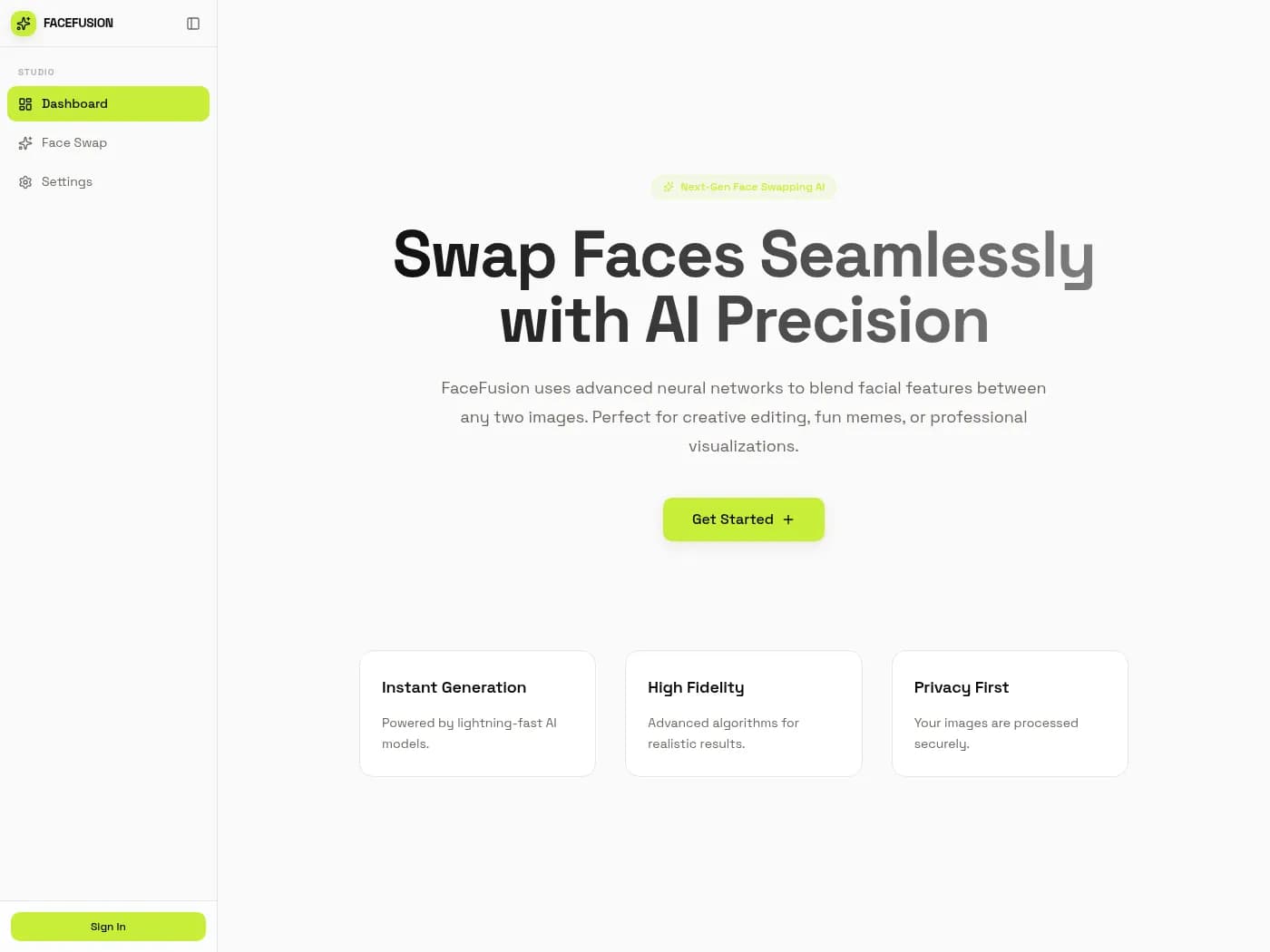 FaceFusion Tool