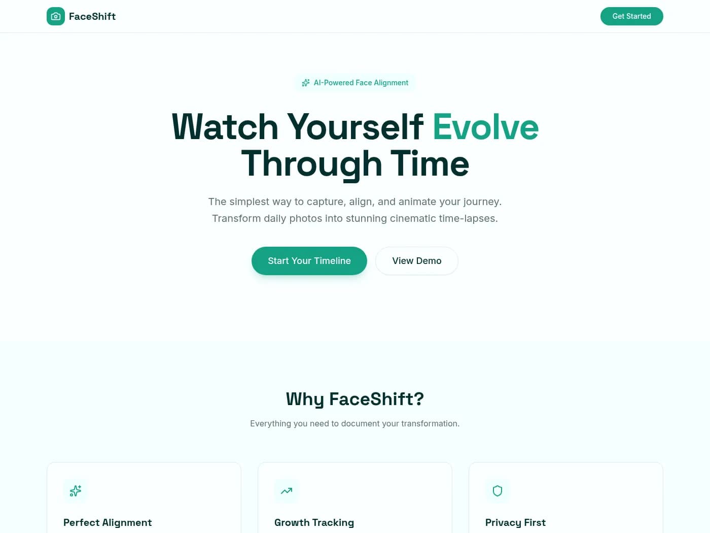 Face Time-Lapse App