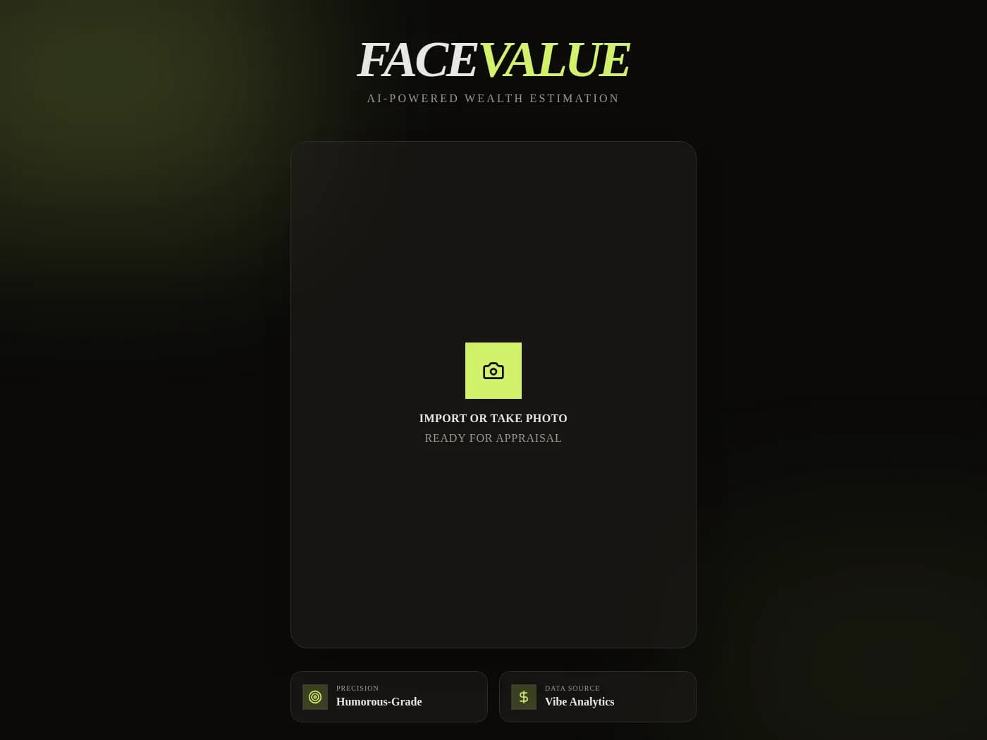 Face Wealth Estimator