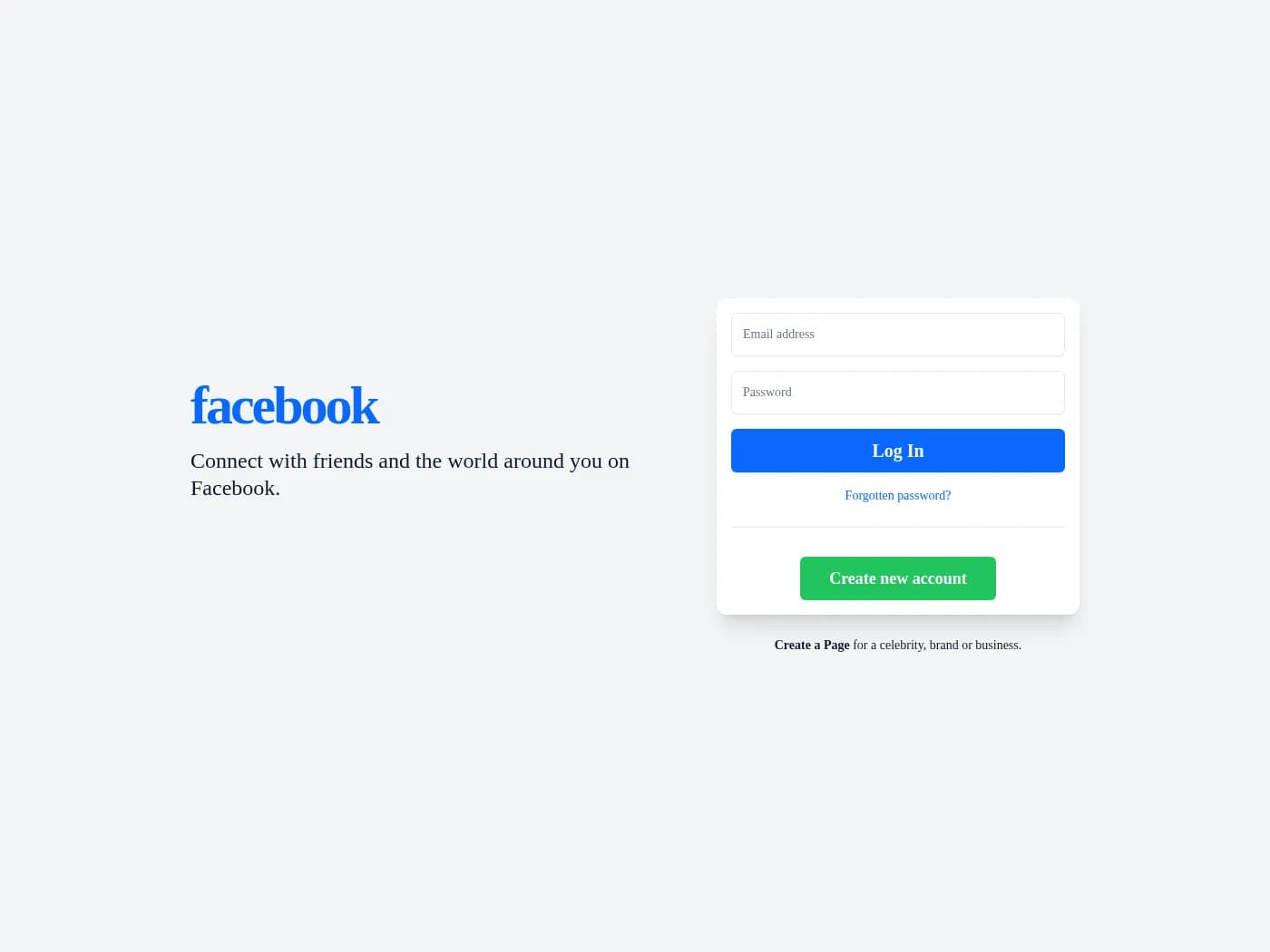 Facebook Clone