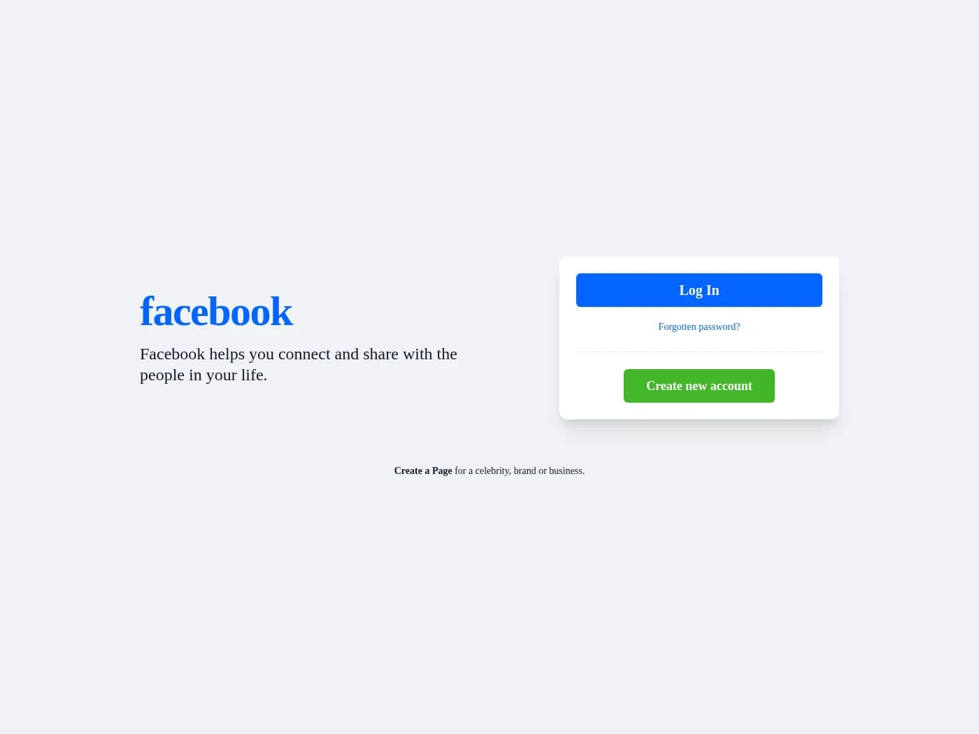 Facebook Clone