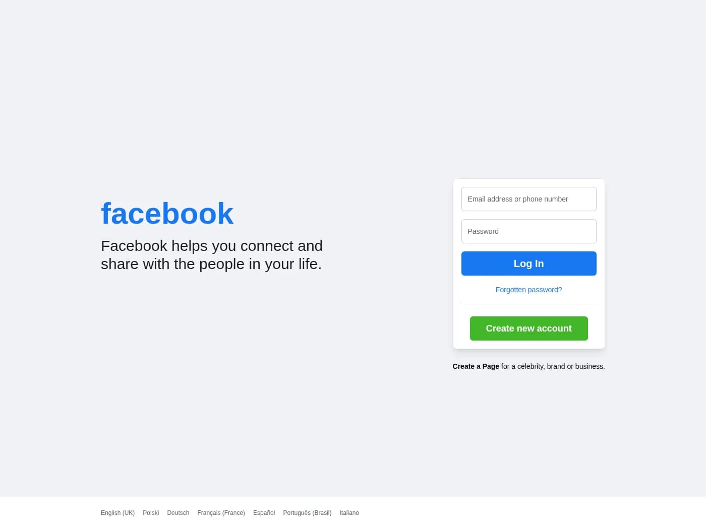 SocialNet Web Clone
