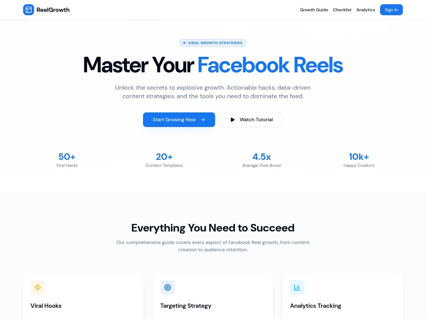 Reel Growth Guide