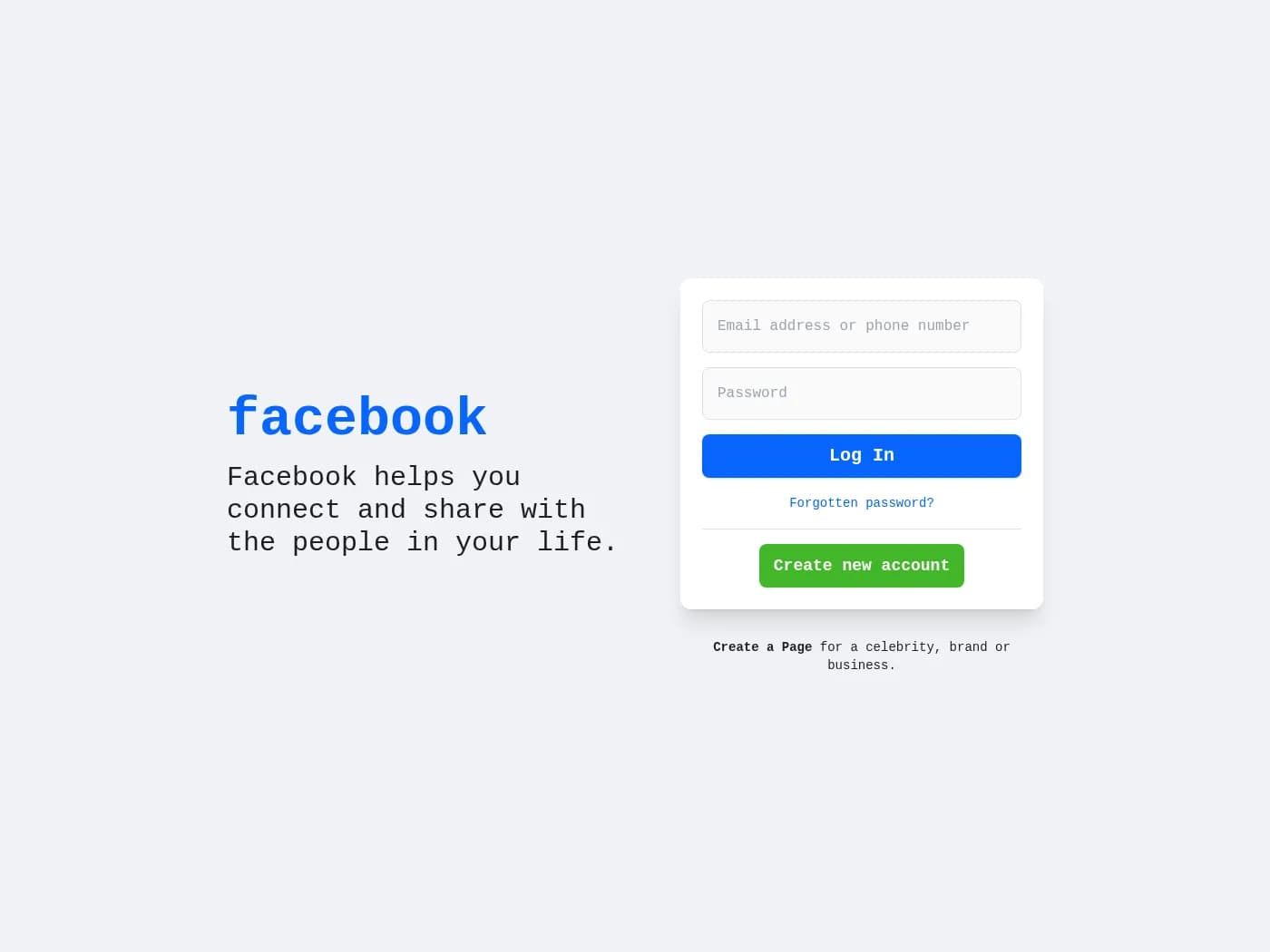 SocialNet Web Clone