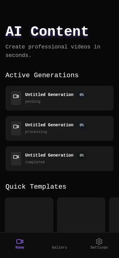 Faceless AI Publisher