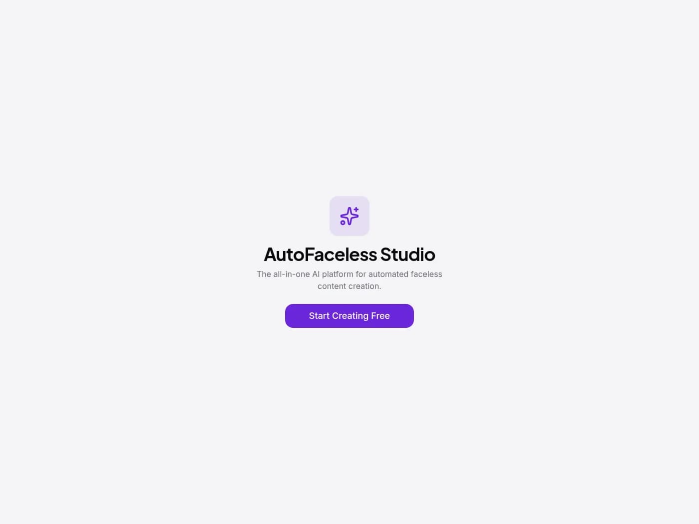 AutoFaceless Studio