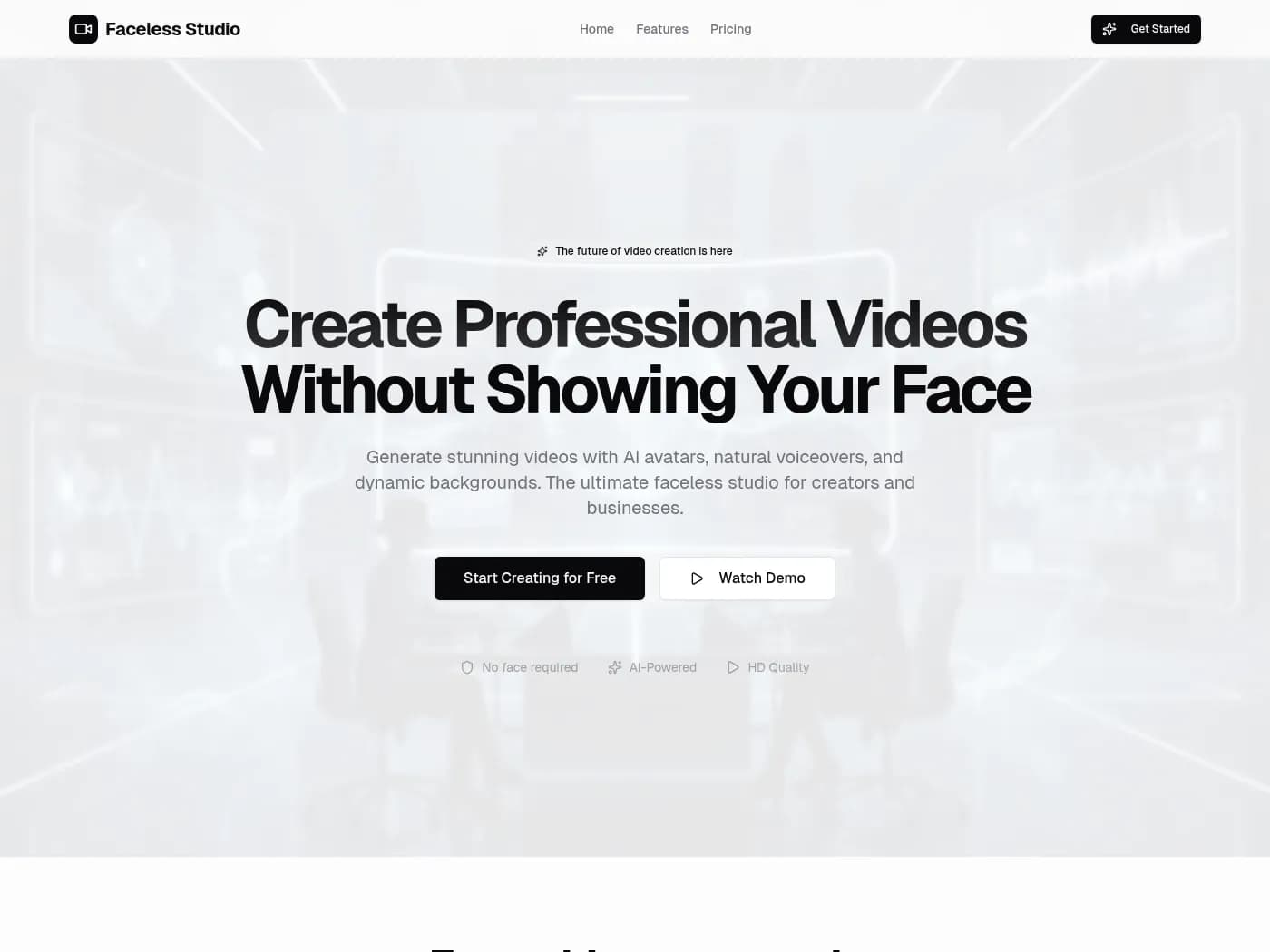 Faceless Video Studio