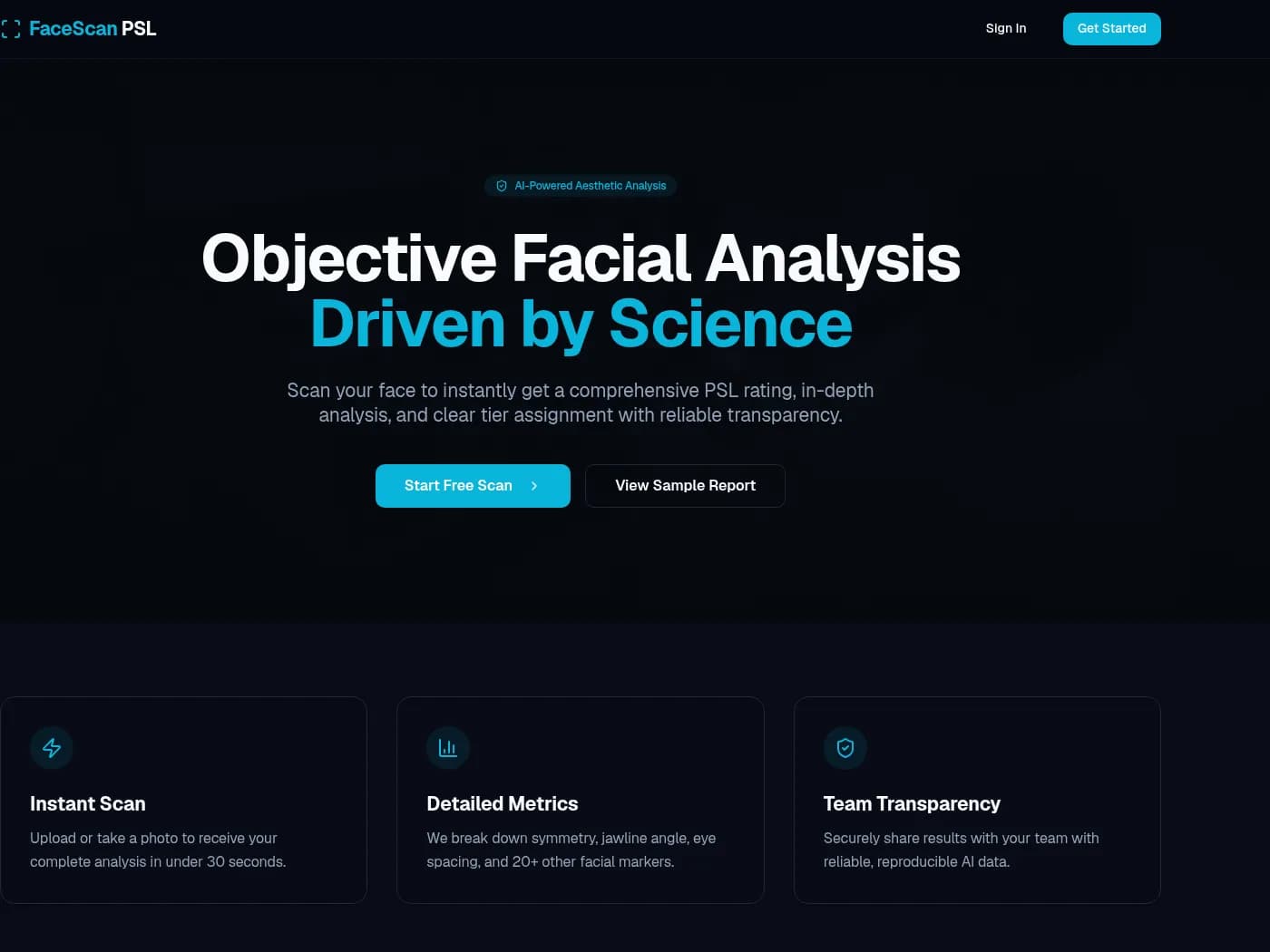 FaceScan PSL Analyzer