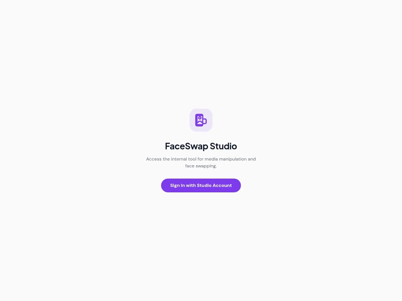 FaceSwap Studio