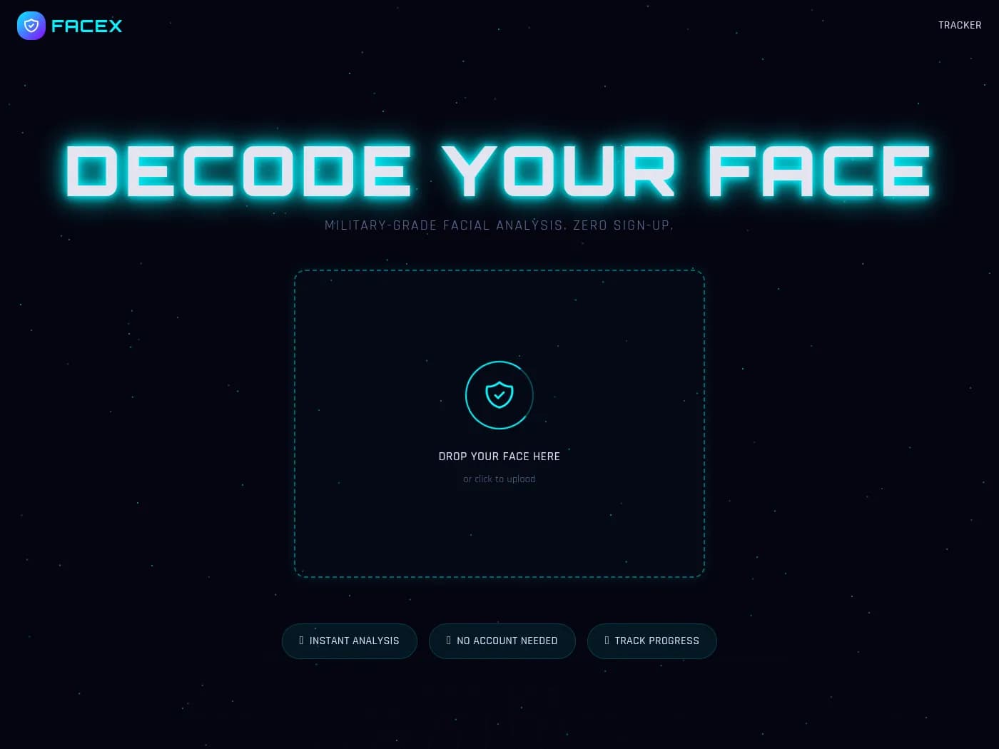 FACEX Sci-Fi Face Analyzer