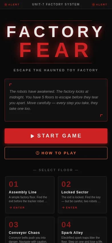 Factory Fear Puzzle