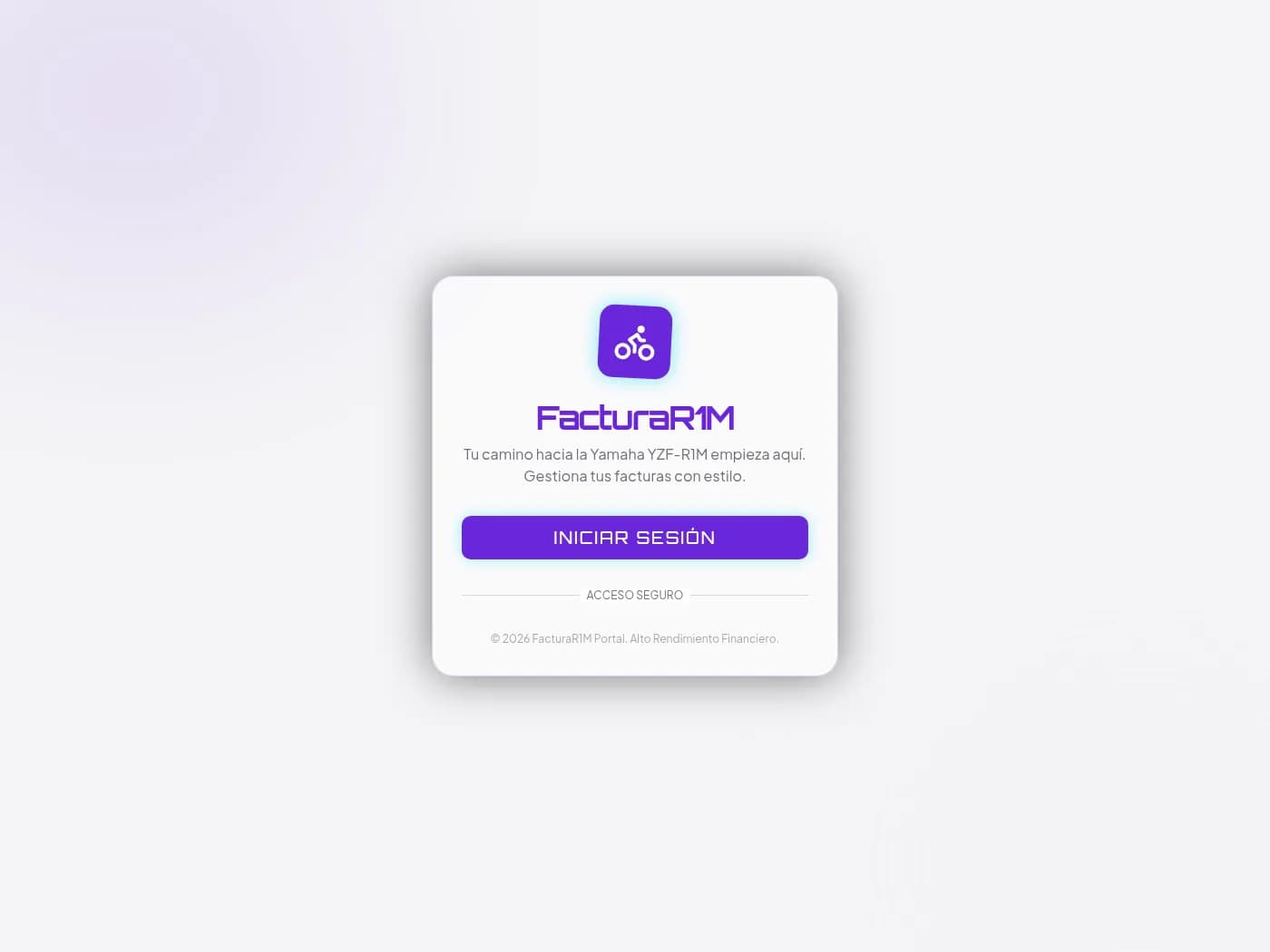 FacturaR1M Portal