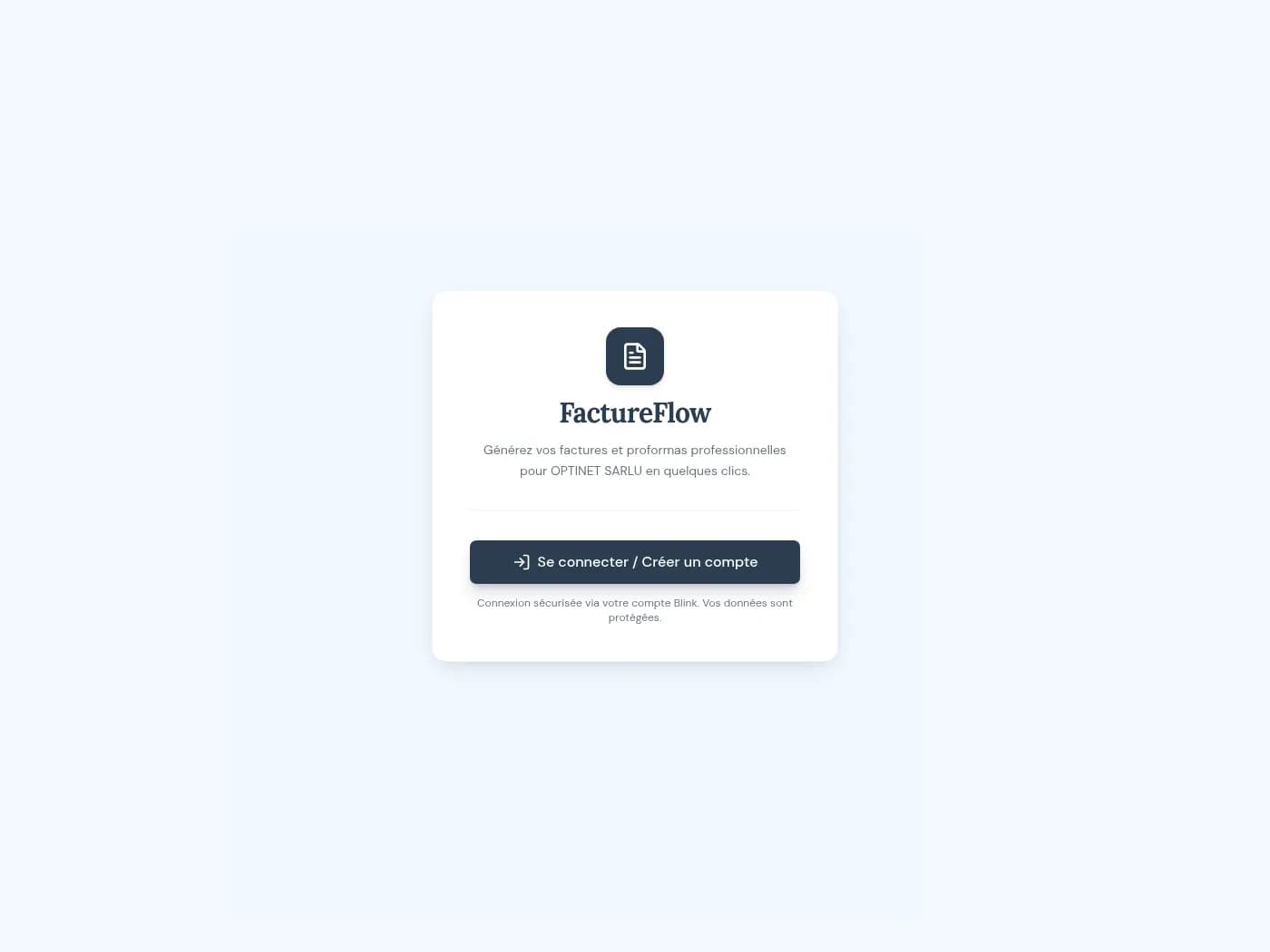FactureFlow Proforma