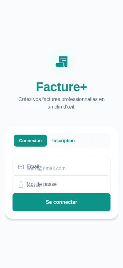Facture Génération Mobile