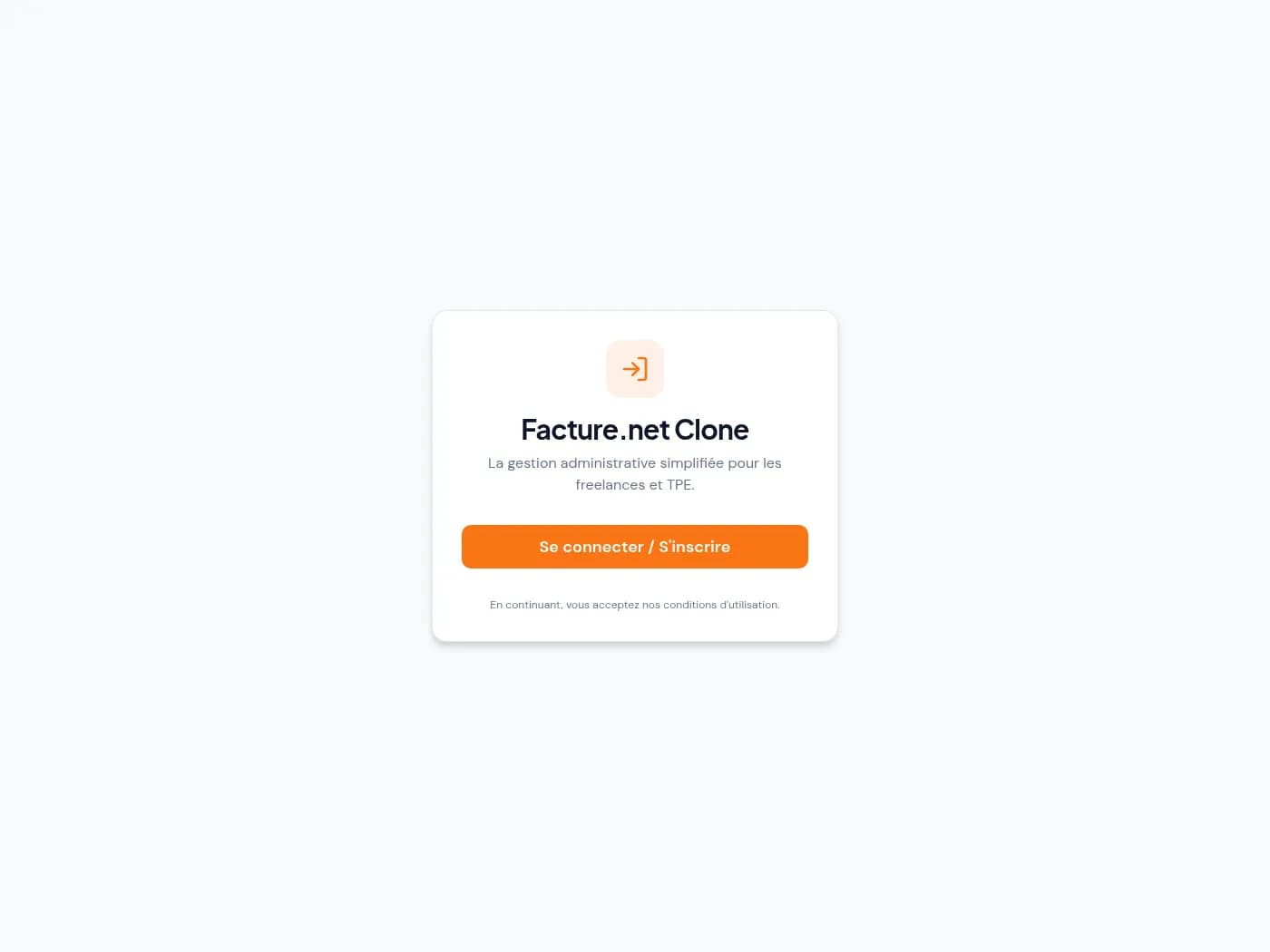 Facture.net Clone