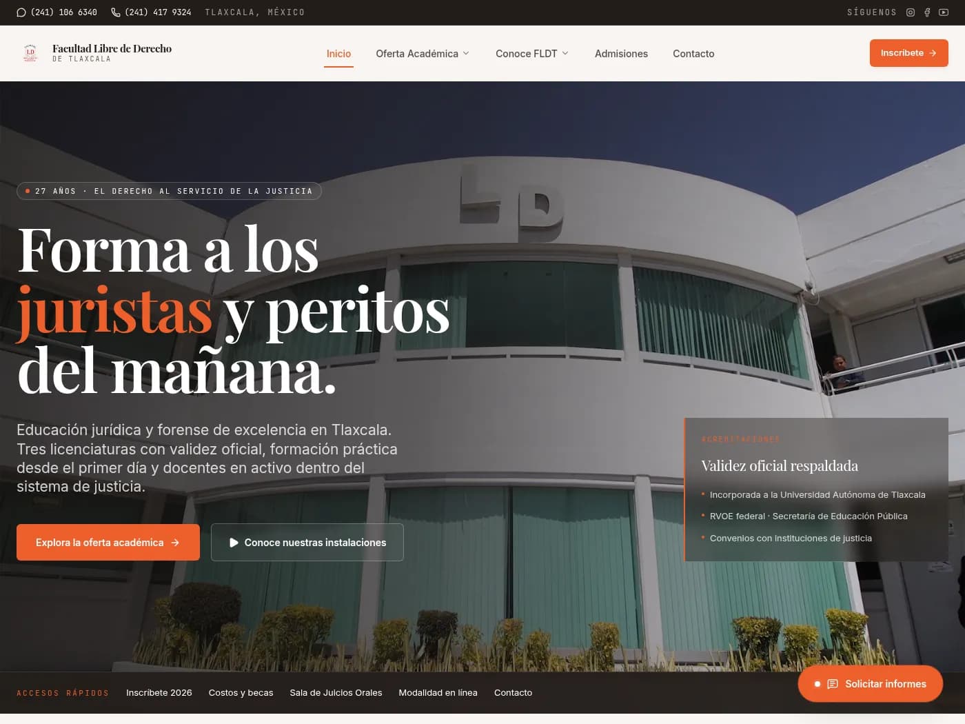 Facultad Libre Derecho Reboot
