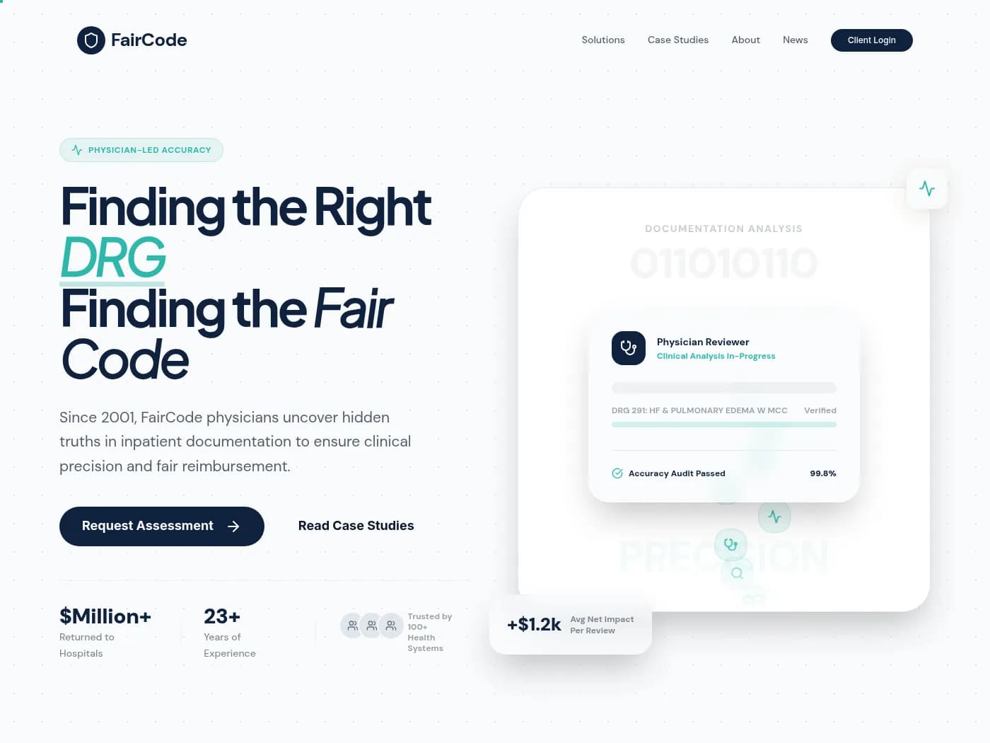 FairCode Interactive Homepage