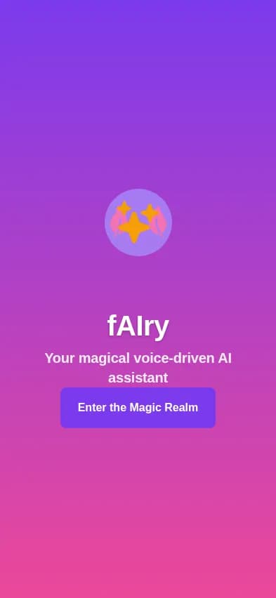 fAIry Voice Assistant