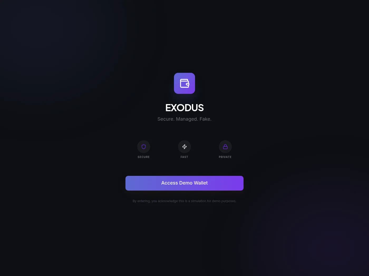 Fake Exodus Simulator