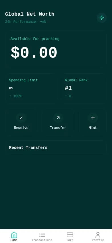Fake Money Simulator