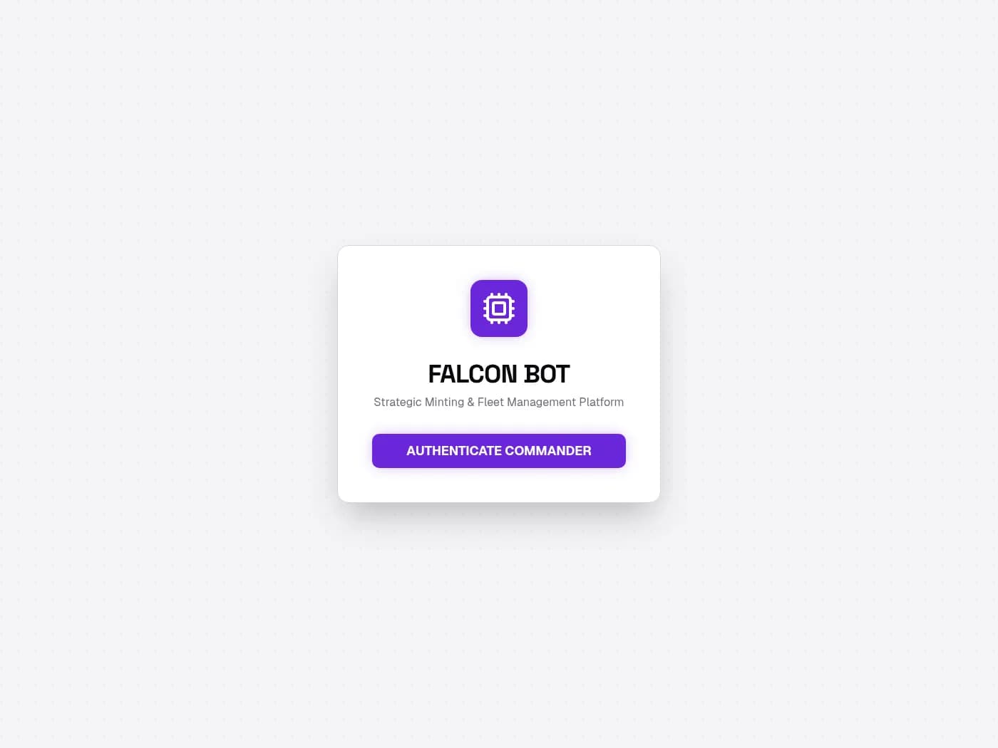 Falcon Bot Minter