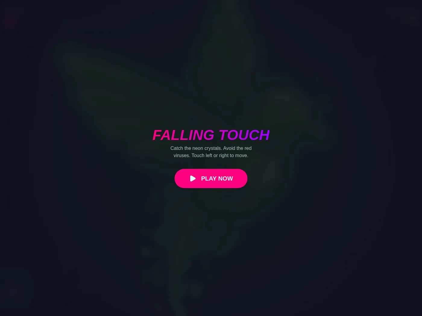 Falling Touch Game