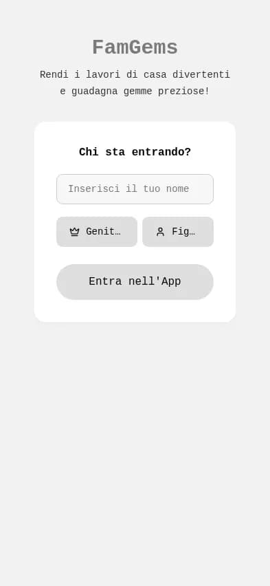 FamGems Chores App