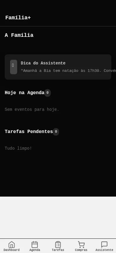 Família+ AI Organizer