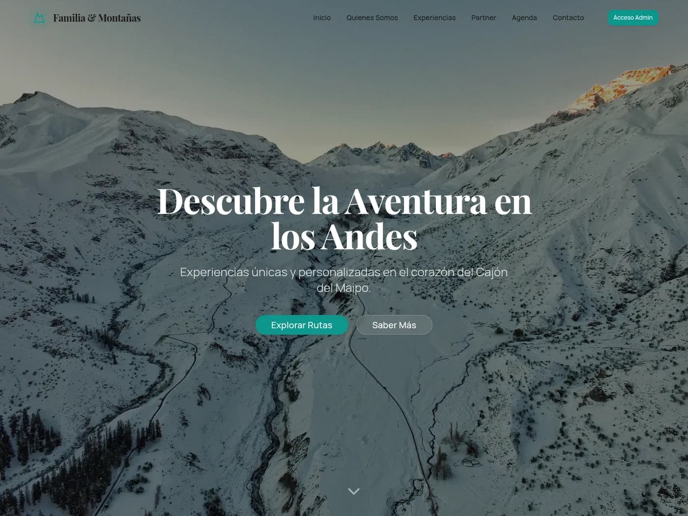 Familia y Montañas Web