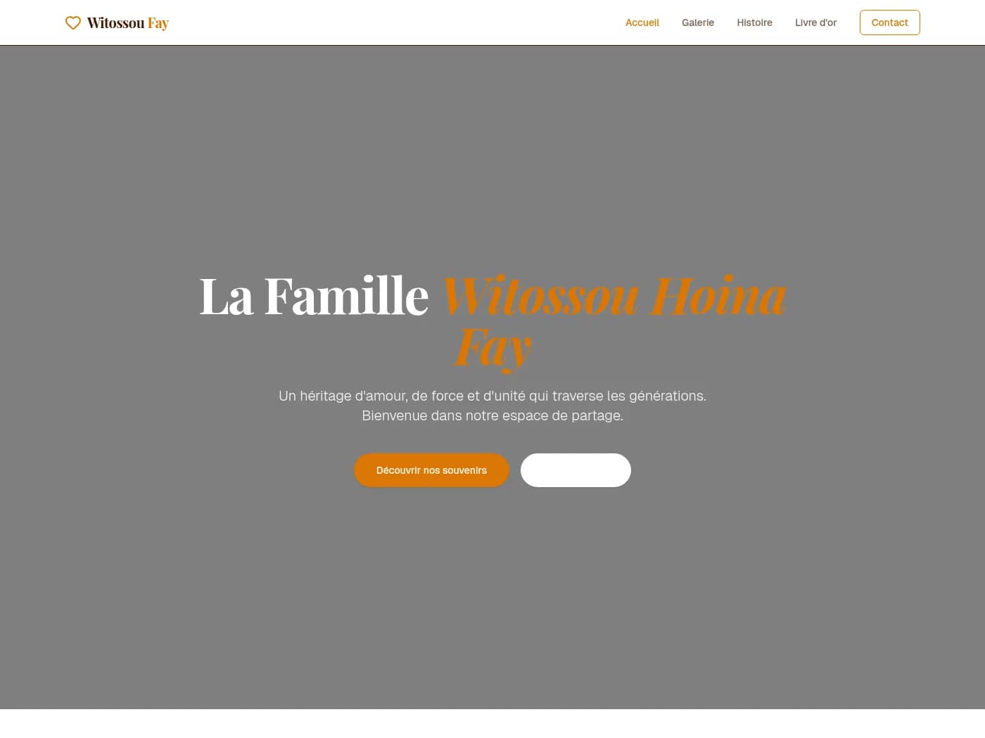 Famille Witossou Hoina Fay
