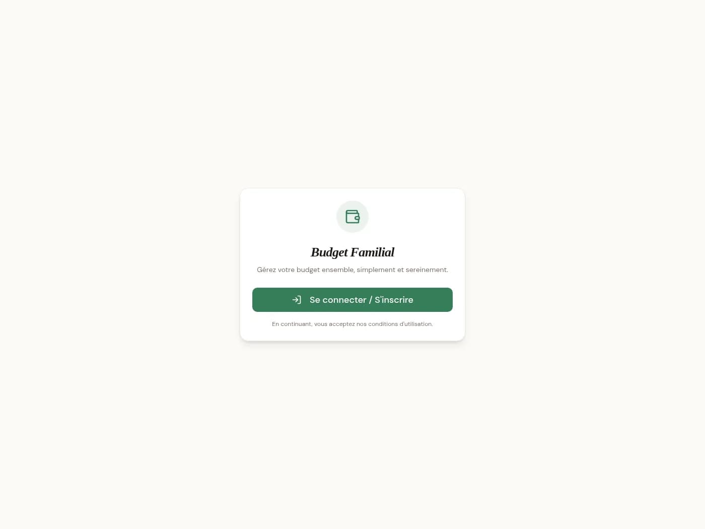 Family Budget Dashboard