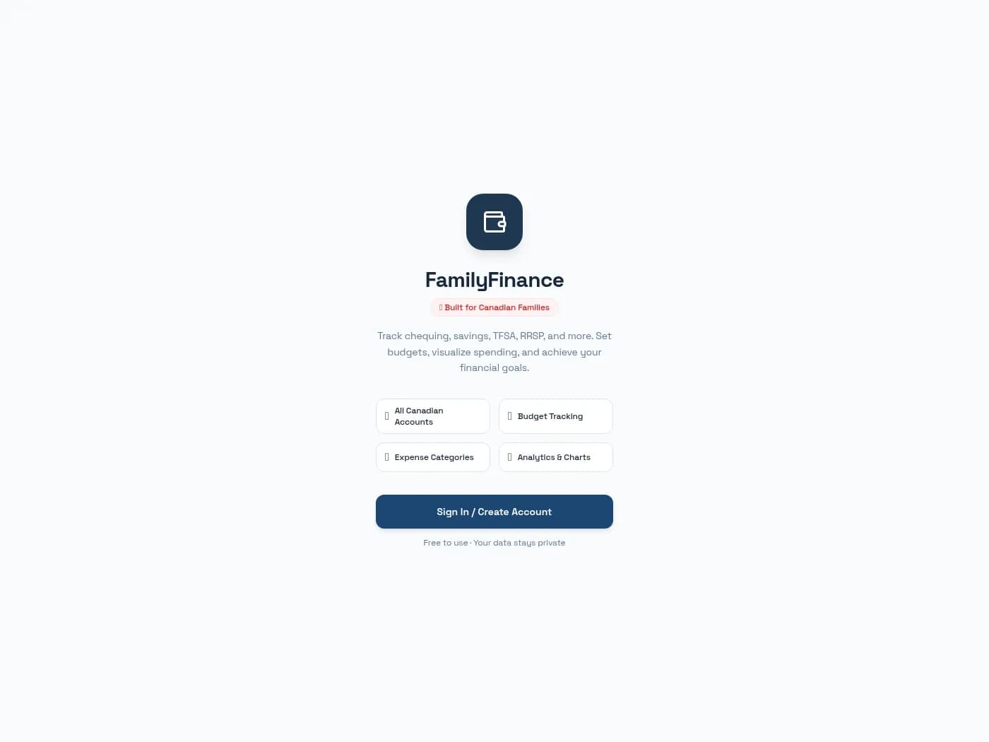 Family Finance Tracker