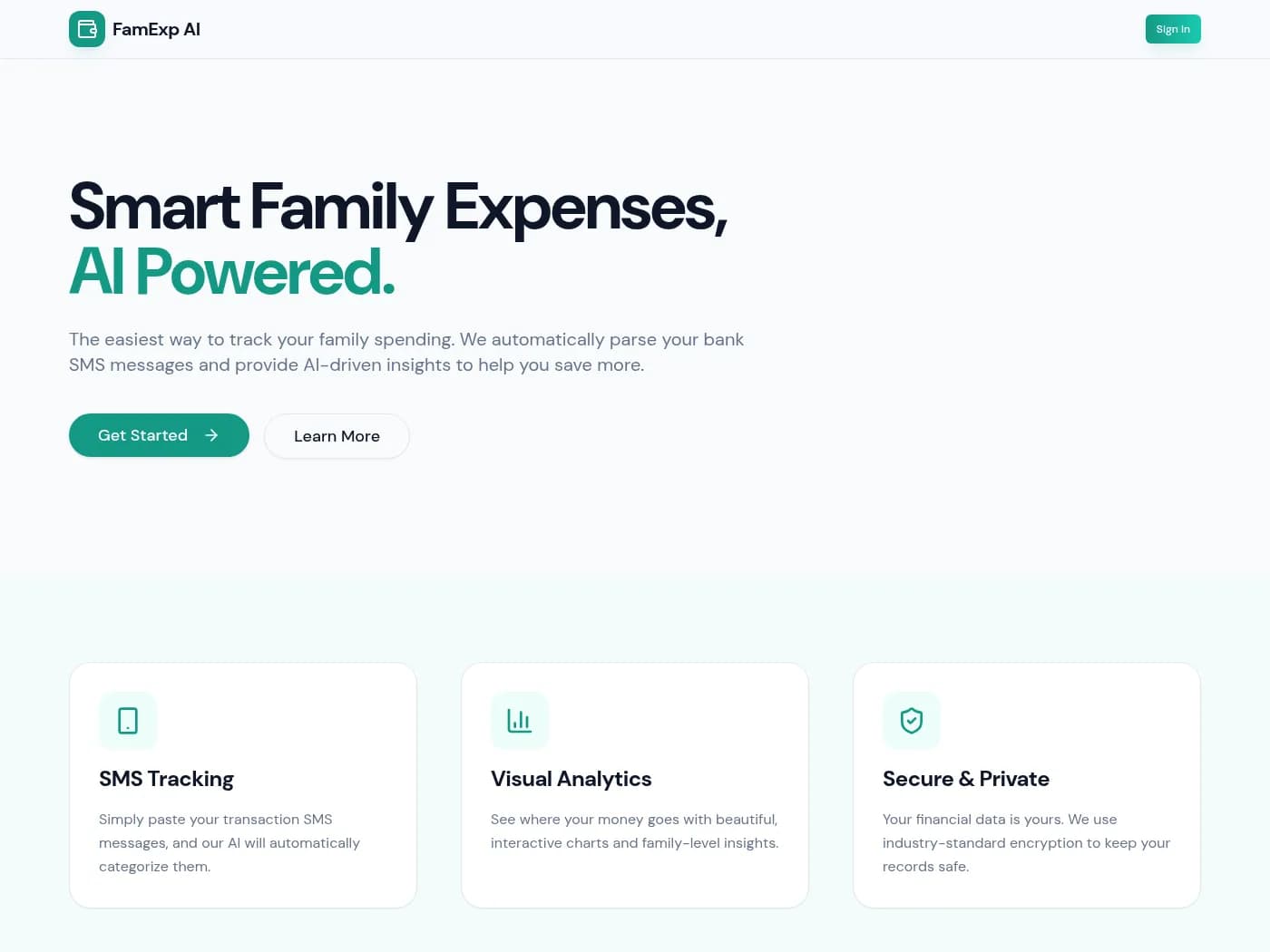 Smart Family Expense AI