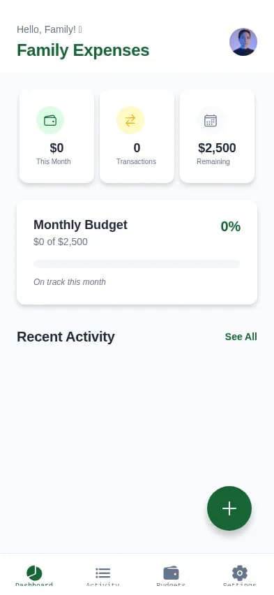Family Expense Tracker