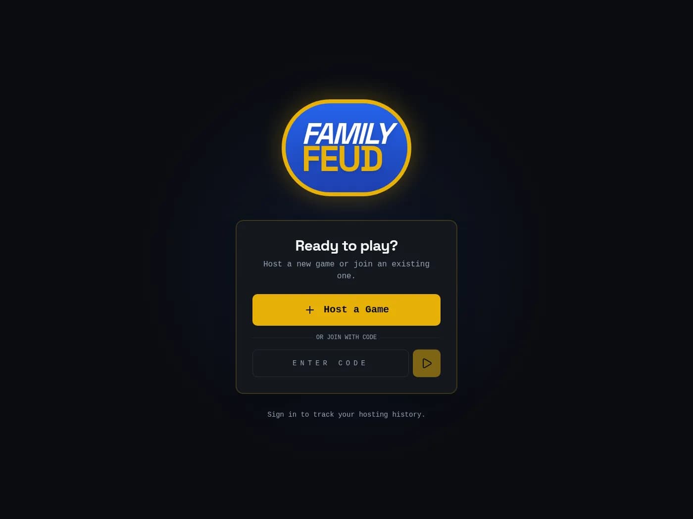 Family Feud Game Clone