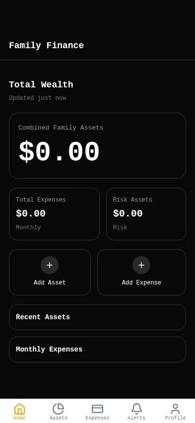 Family Finance Tracker