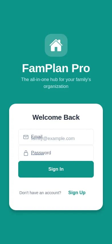 FamPlan Pro