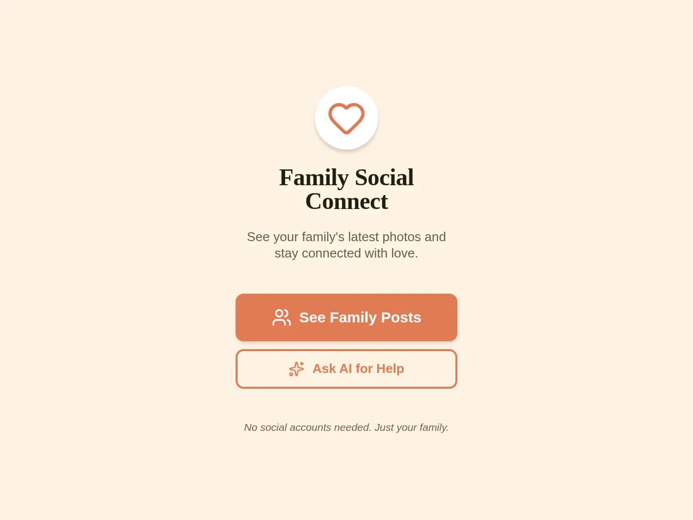 Family Social Connect