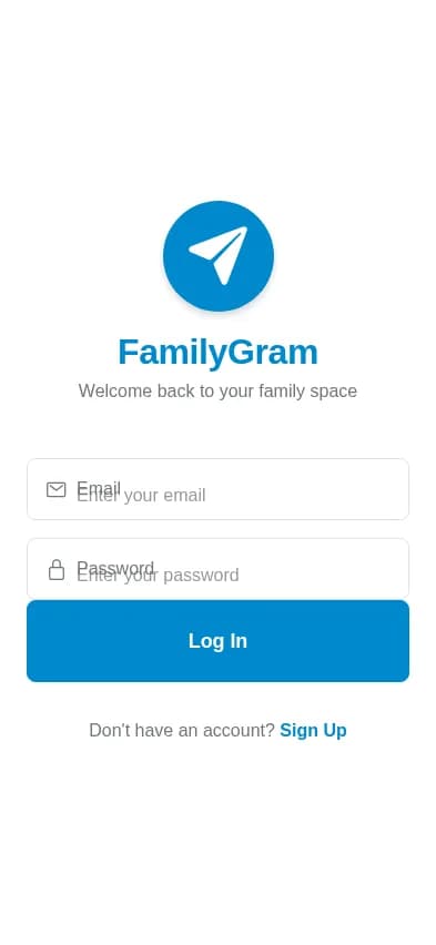 FamilyGram Messenger