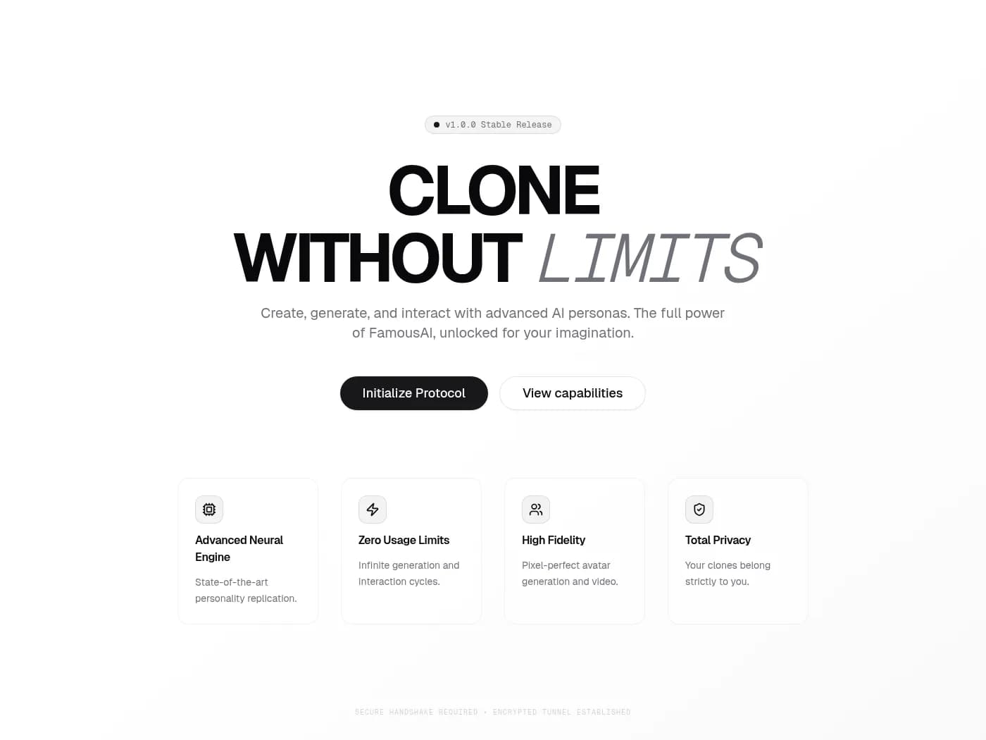 FamousAI Clone Assistant