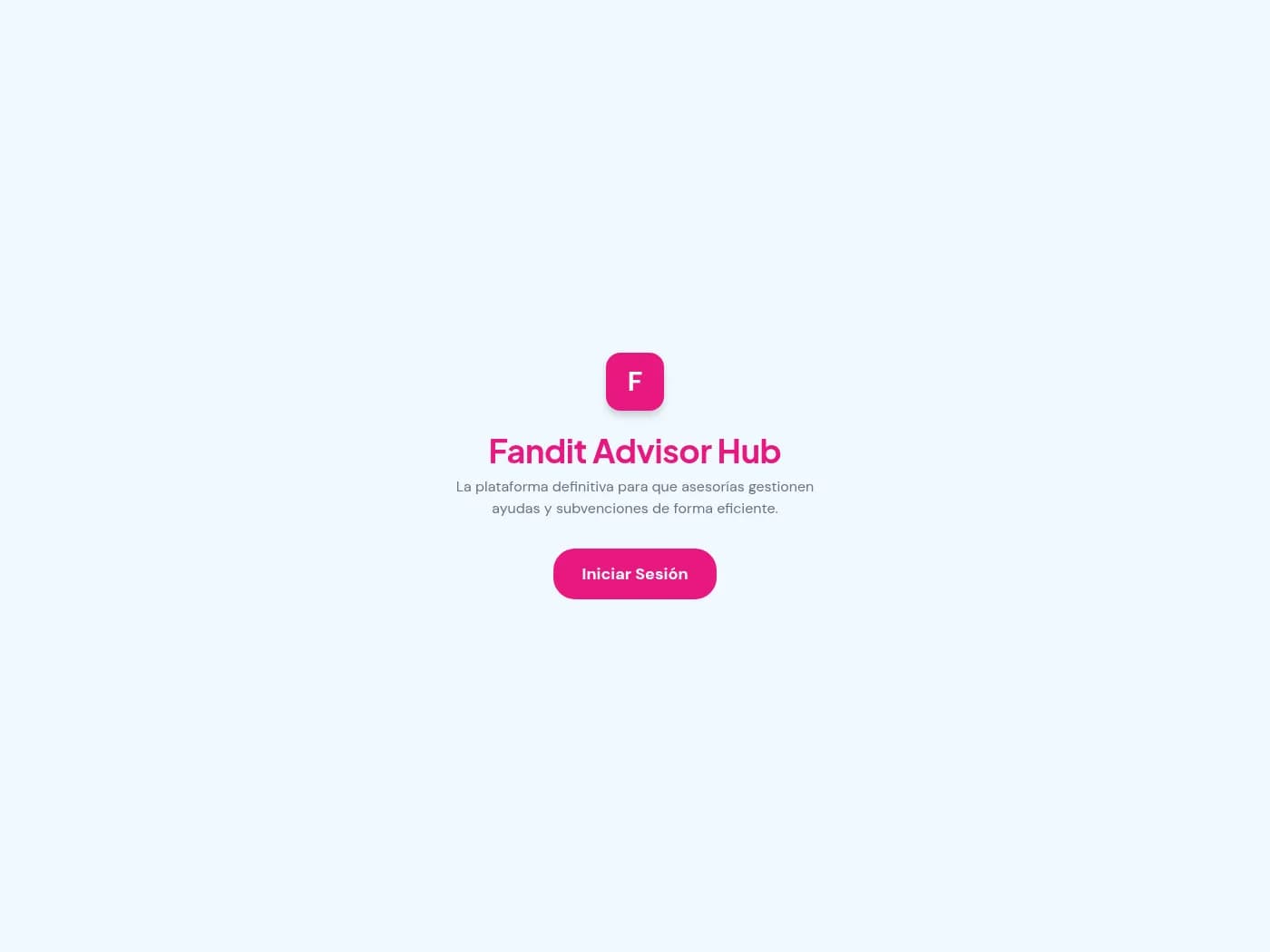 Fandit Advisor Hub