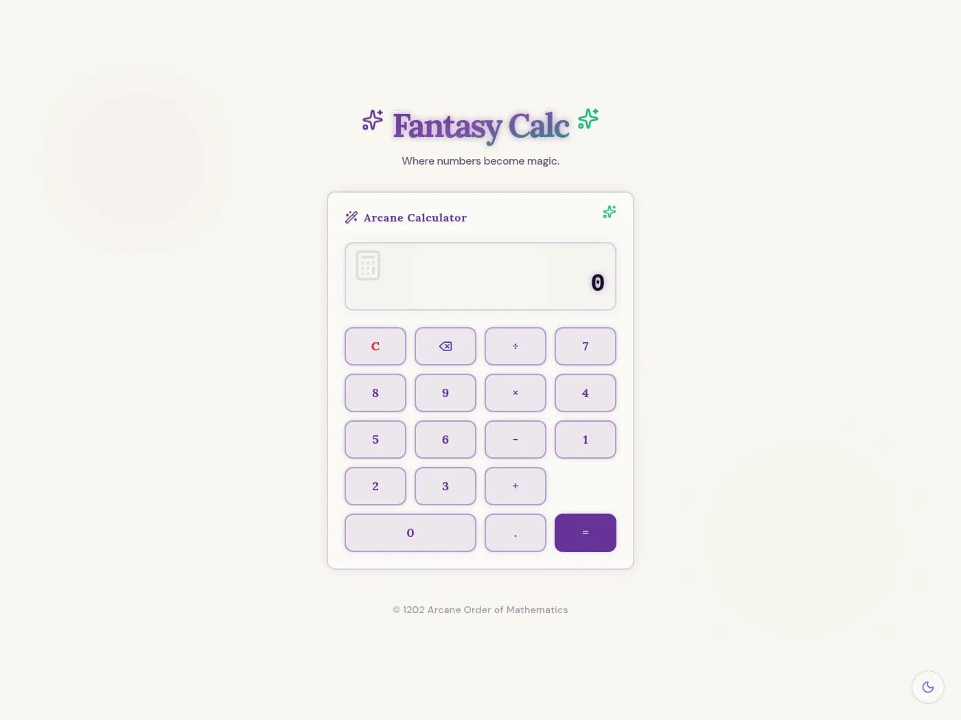 Fantasy Cheer Calculator