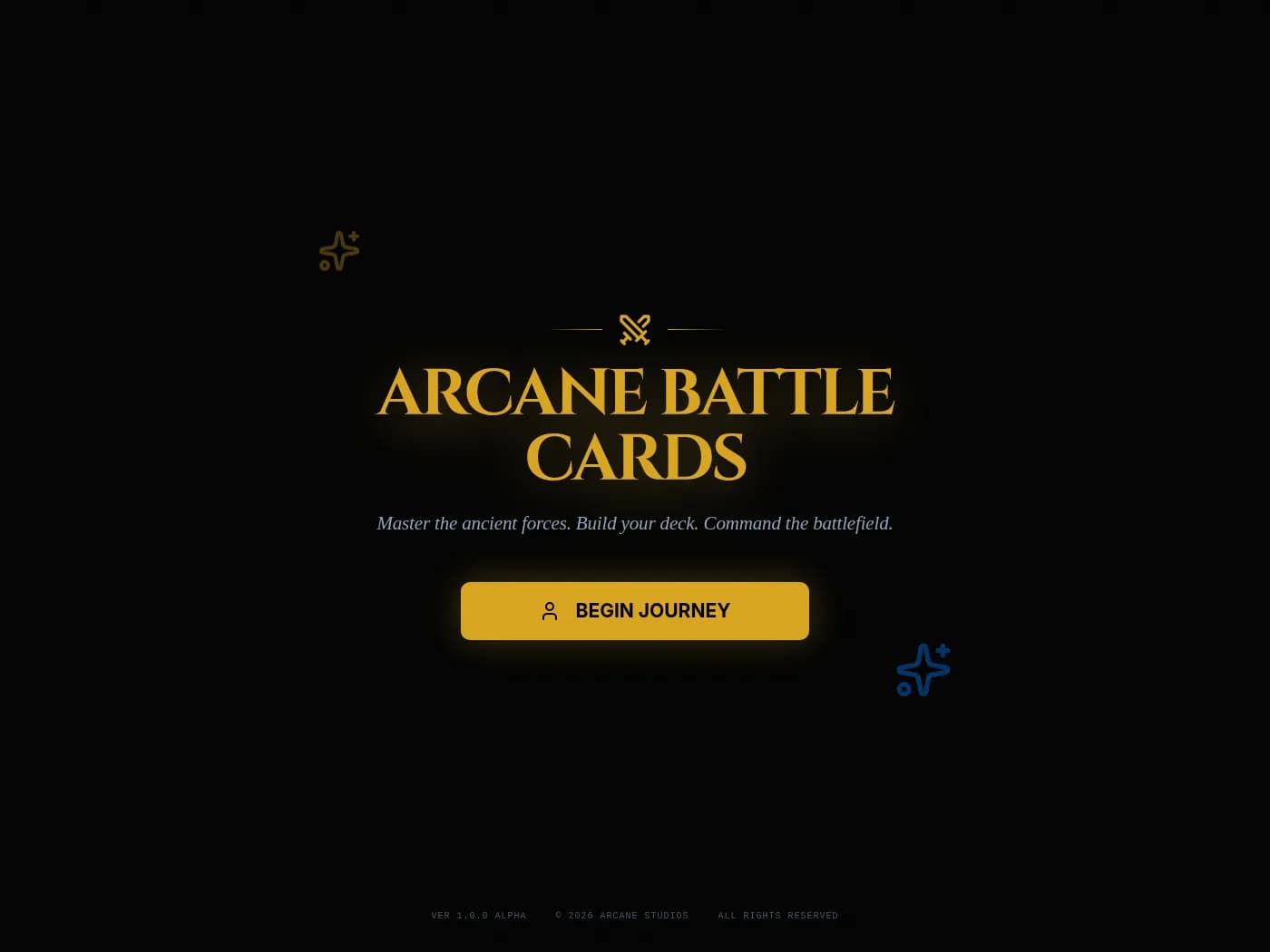 Arcane Battle Cards