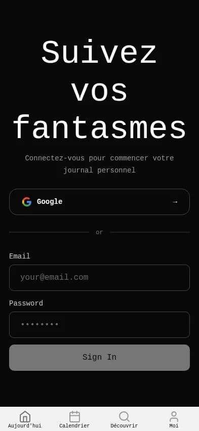 Fantasy Tracker App